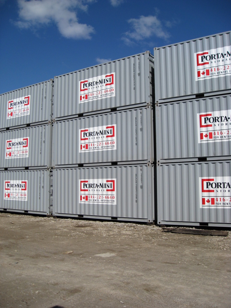 Portamini storage 20ft Shipping Container Rental Toronto - Porta-Mini ...